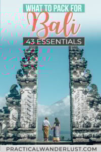 What to Pack for Bali: The Essential Bali Packing List
